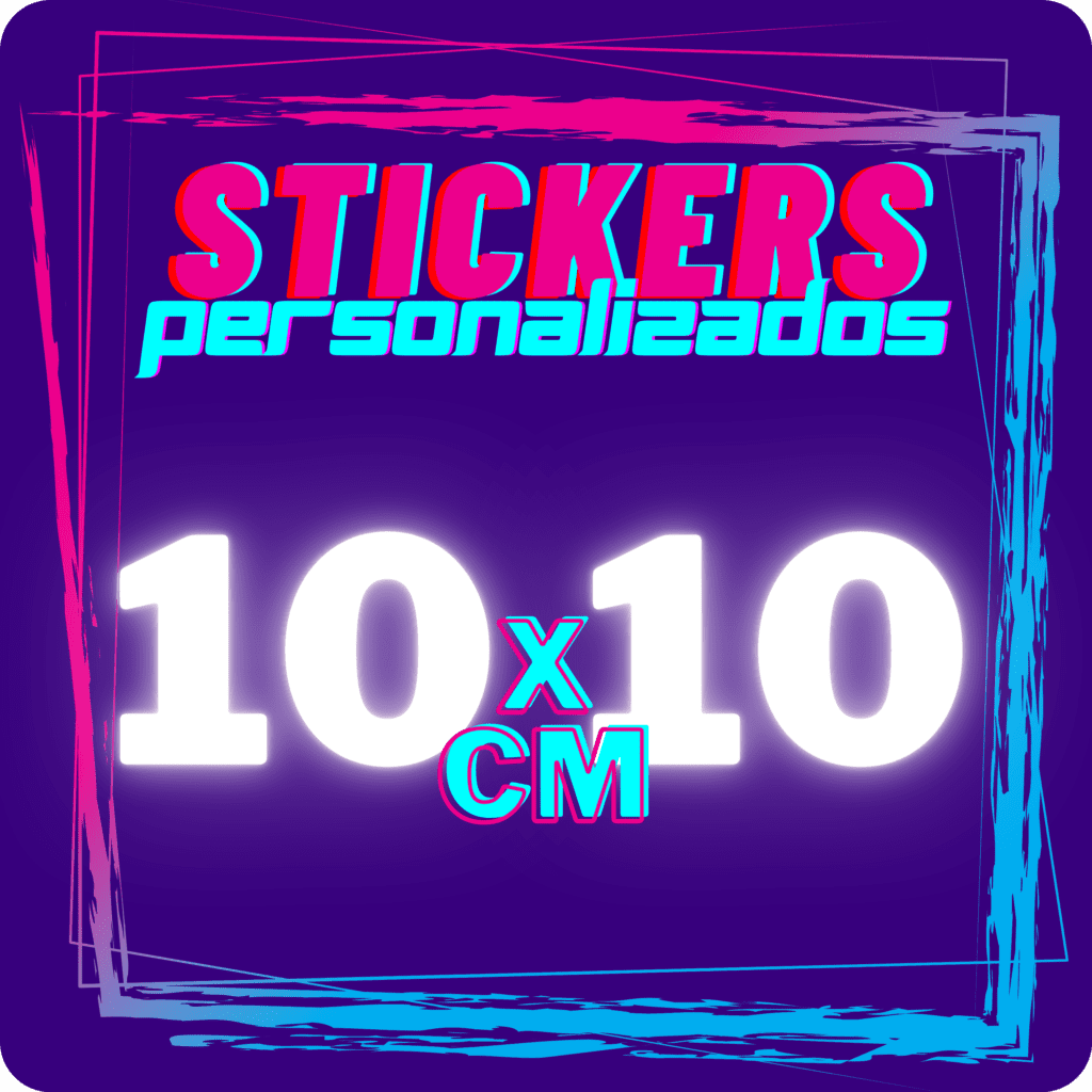 Sticker Personalizado 10 x 10 - Punto PYMES