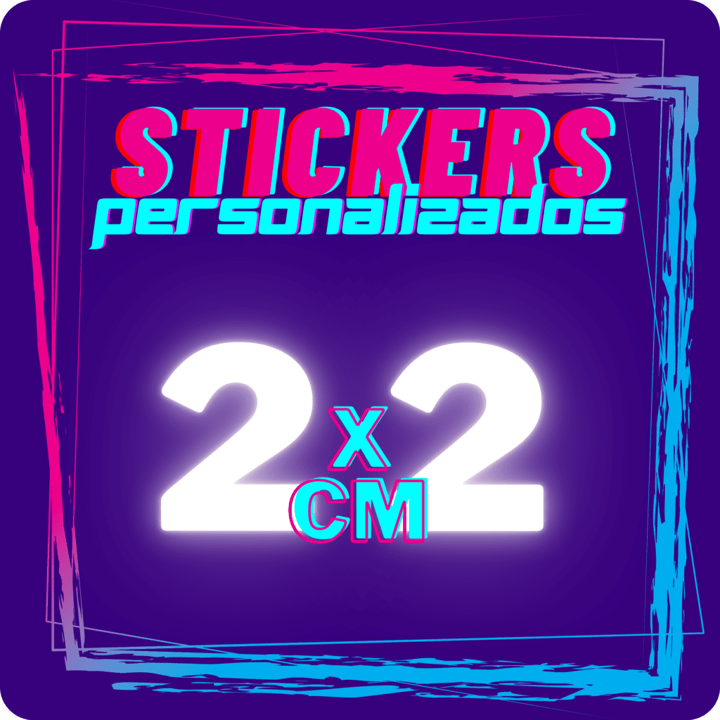 Sticker Personalizado 2 x 2 - Punto PYMES