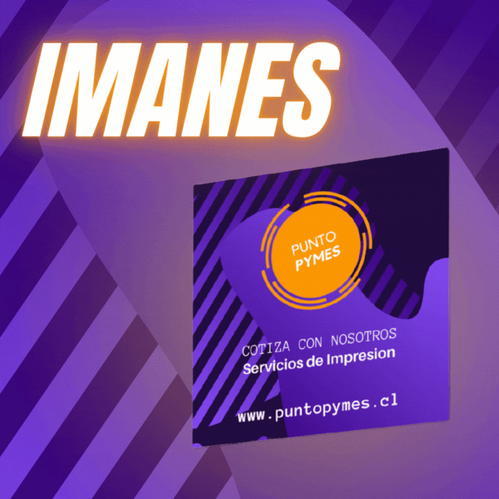 Imanes Con Laminado Punto PYMES